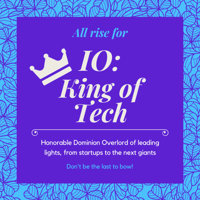 IO: King of Tech | popX