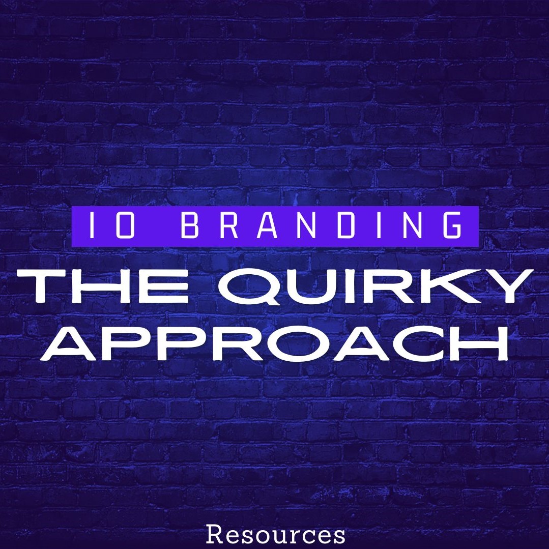 IO Branding Tricks — The Quirky Approach | popX