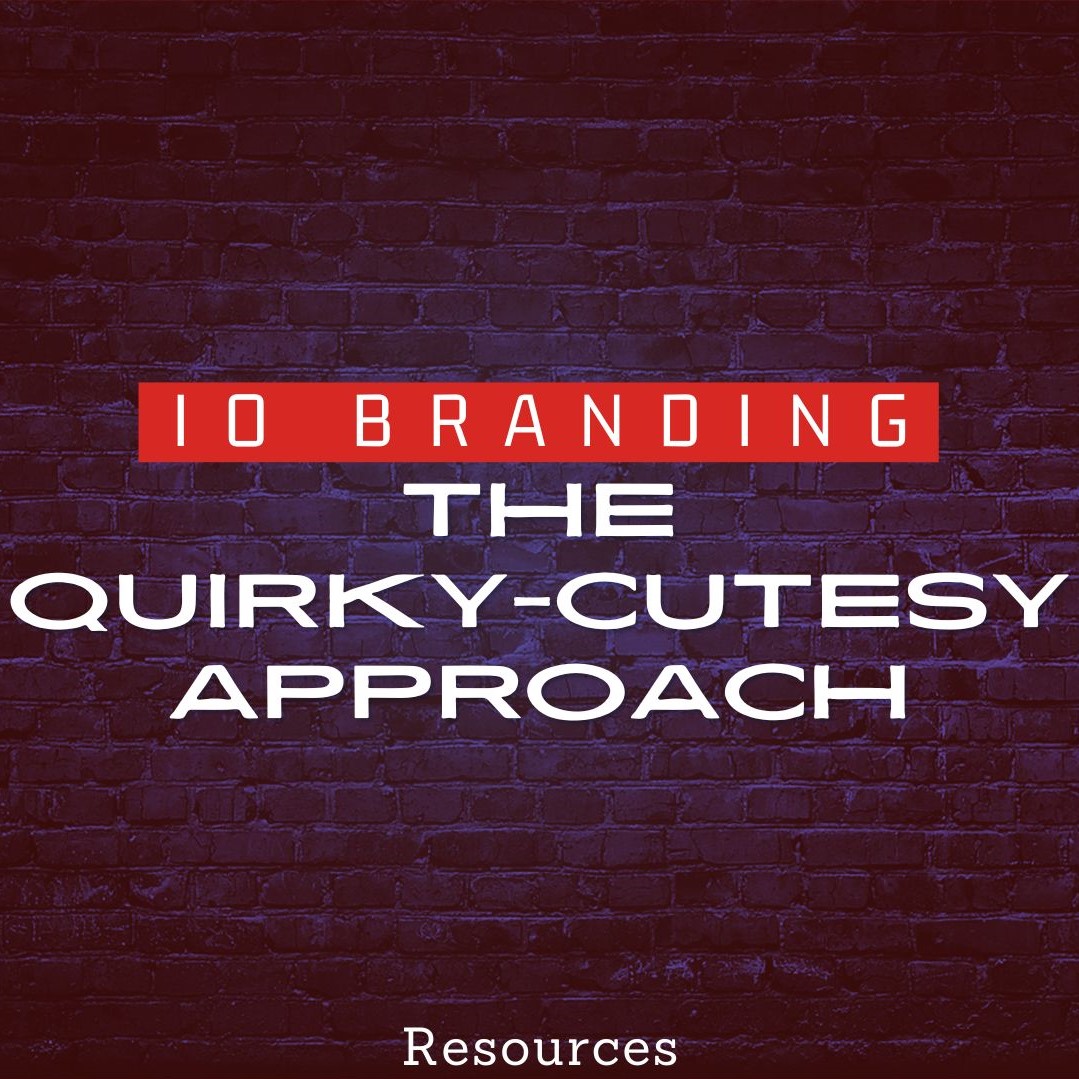 IO Branding Tricks — The Quirky-Cutesy Approach | popX